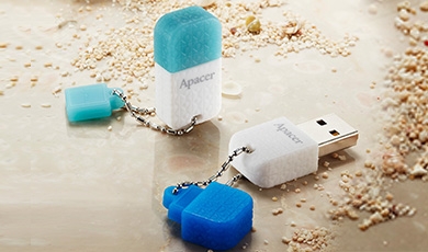 Apacer 64GB AH154 USB Flash Drive - Cap Holder Design With (AP64GAH154U ...