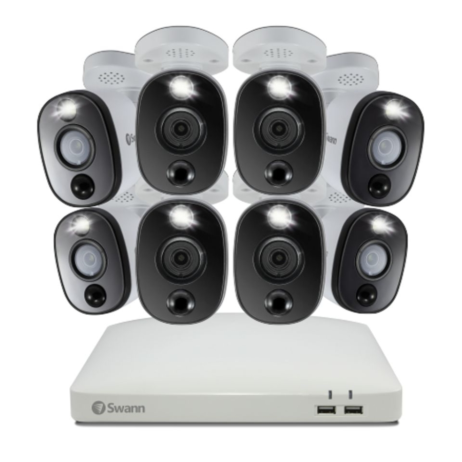Swann 8 Camera 8 Channel 4K Ultra HD DVR Security System (SWDVK ...